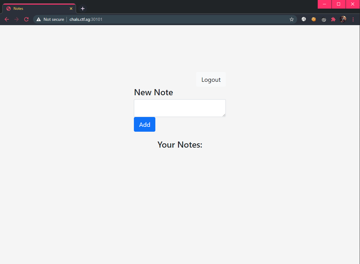[Web] Take Note of This | ctfsg-ctf-2021-writeups